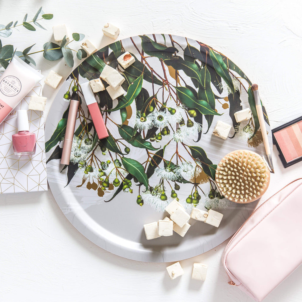 White Collection - Marri Gum Round Tray