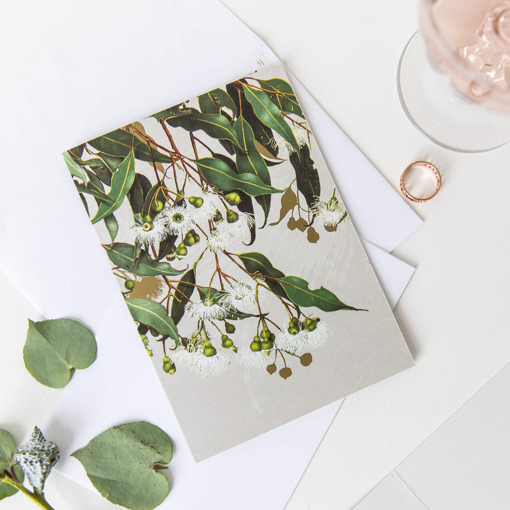 White Collection Greeting Card - Marri Gum | All Products Available in ...