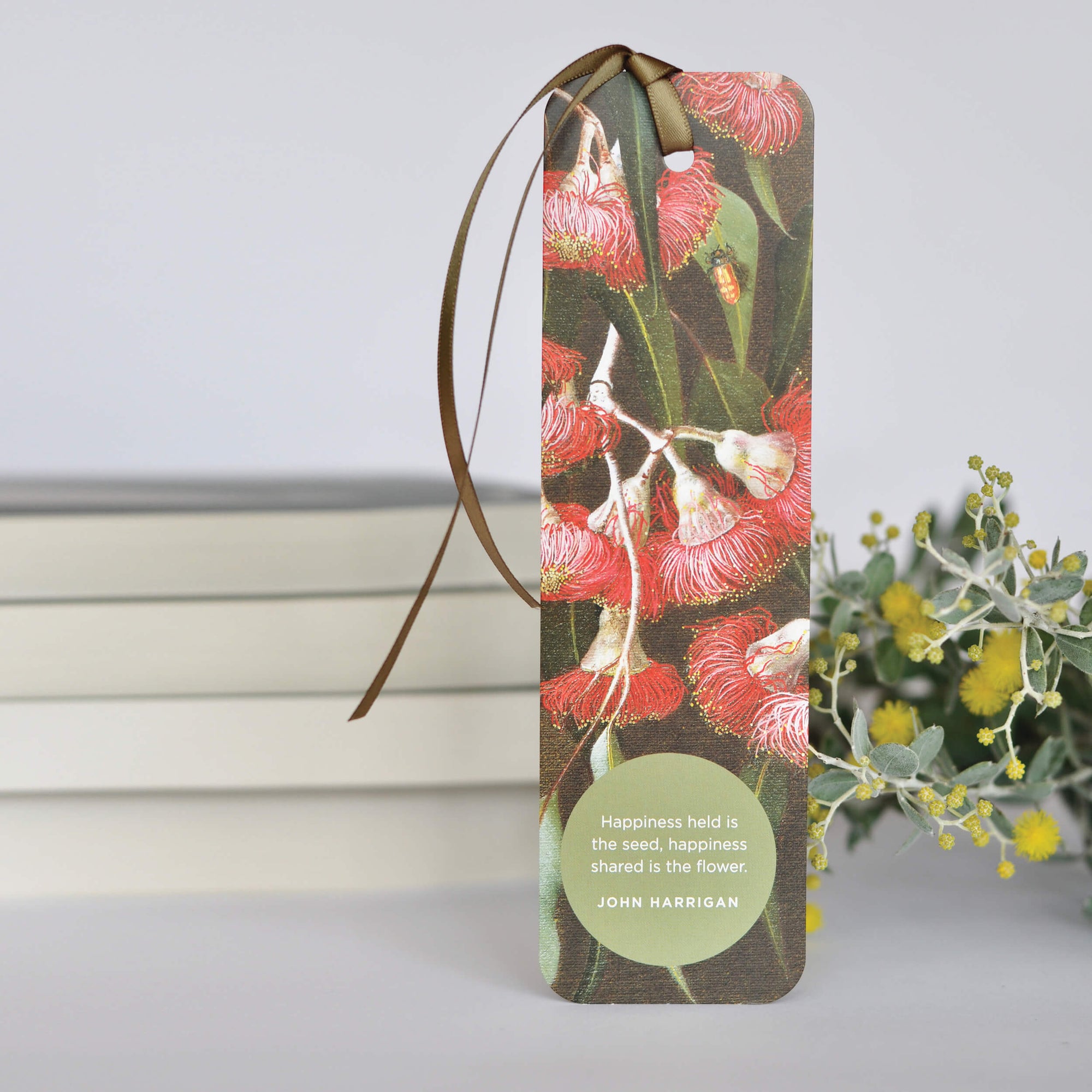 Wildflowers Bookmark - Sturt Pea | All Products Available in Wholesale